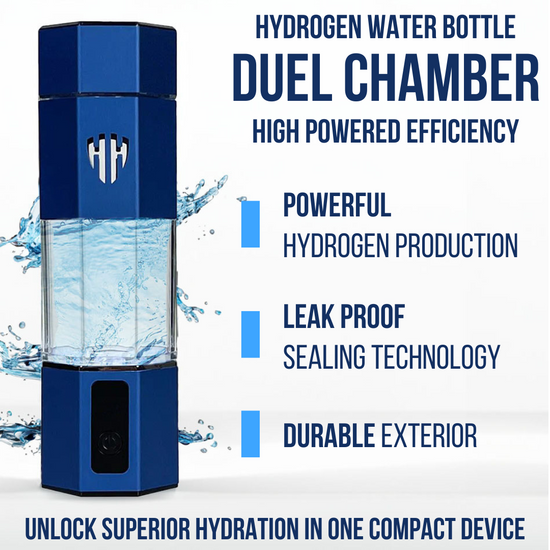 Hydro Helix: Hydrogen Water Bottle – Hydro Vitality