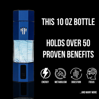 Hydro Helix: Hydrogen Water Bottle – Hydro Vitality